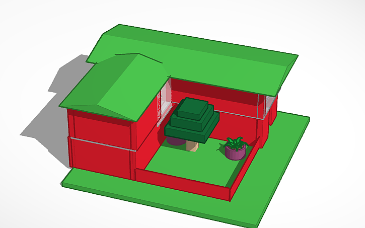 3D design House - Tinkercad