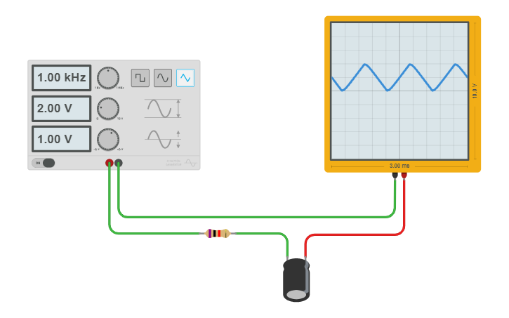 Circuit design Integrator circuit | Tinkercad Circuit design Integrator circuit | Tinkercad