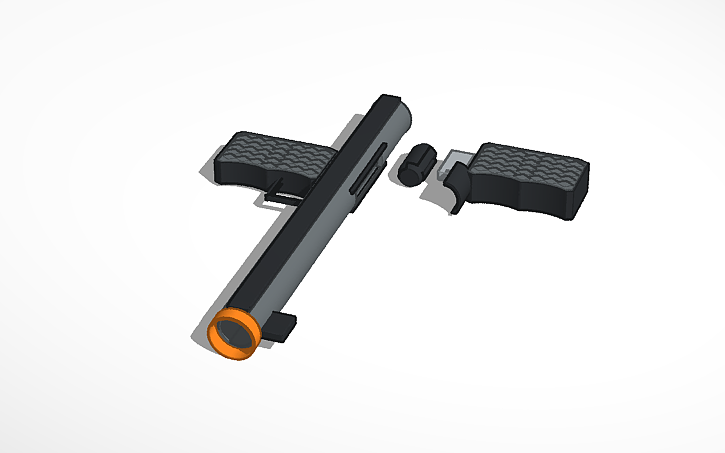 3D design Potato Launcher - Tinkercad