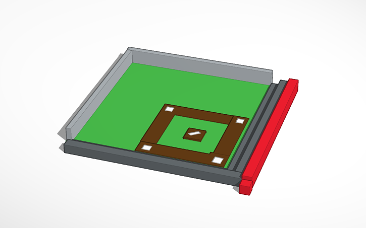 3D design Baseball - Tinkercad