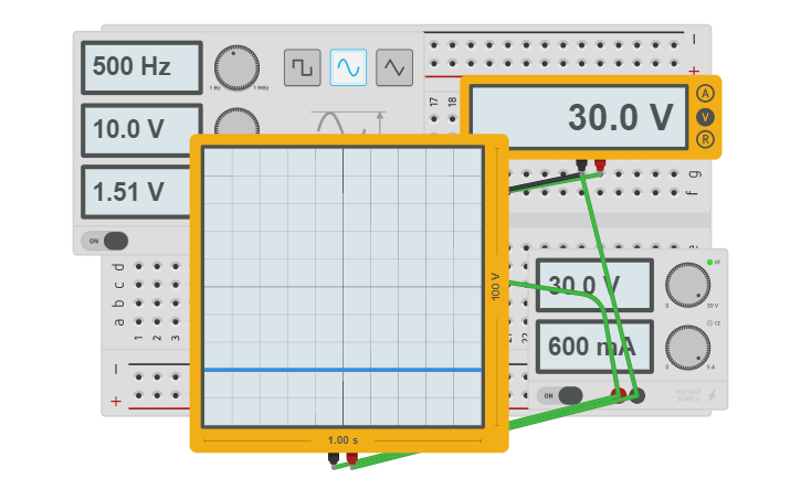 Circuit design AC to DC 5v - Tinkercad