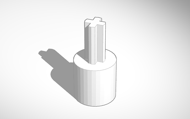 3D design tt- motor -to-lego axel - Tinkercad