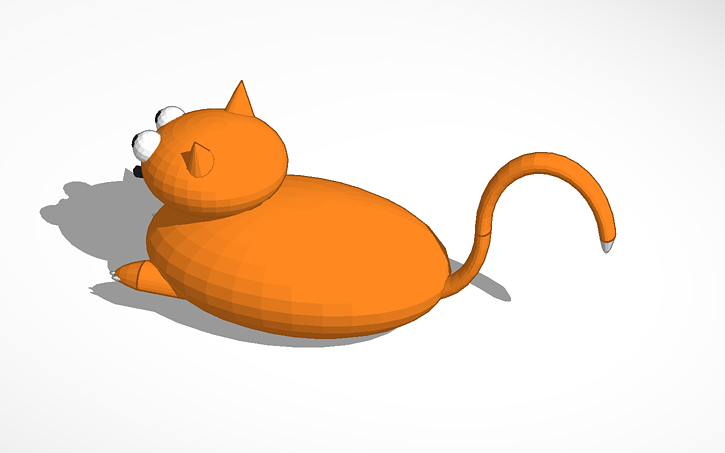 3d Design Cat Tinkercad