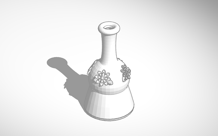 3D design Ornamented Vase | Tinkercad