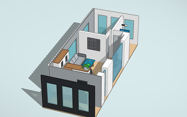 3D design Copy of Interior Design Challenge - Tinkercad