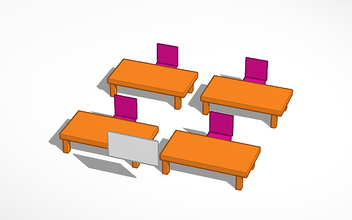 3d Design My Favourite Classroom Tinkercad