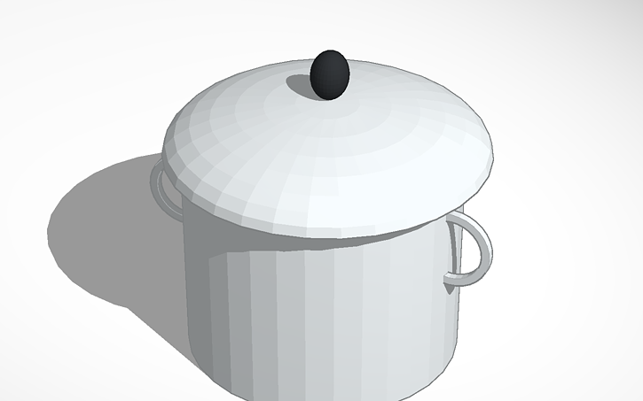 3D design Pot - Tinkercad