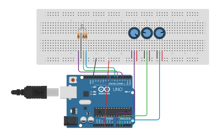 Circuit Design Led Rgb Comunicacion Serial Tinkercad 6370