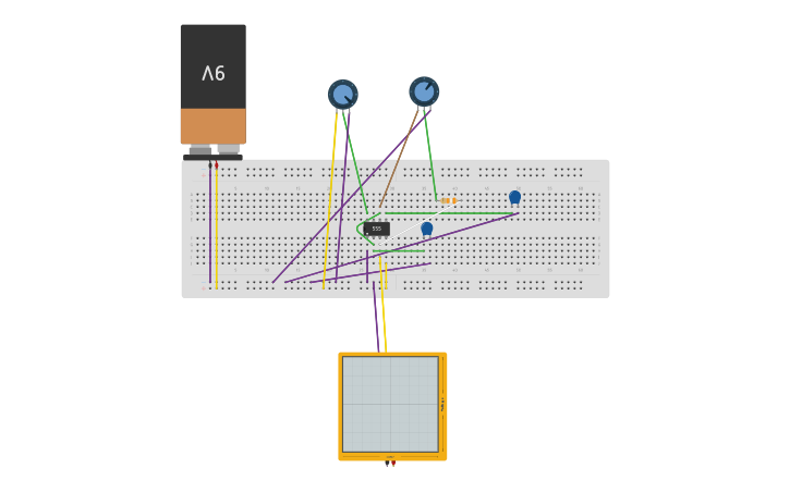 Circuit Design 555 Timer Square Wave Generator Tinkercad