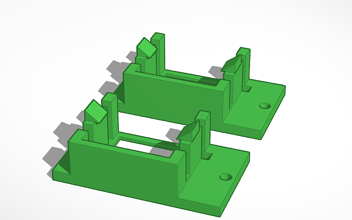 3D design Servohalter SG90 v3 - Tinkercad