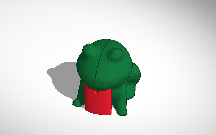 3D design DIY Ciclop scanned frog | Tinkercad