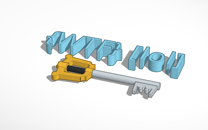 3D design KEYBLADE MASTER | Tinkercad