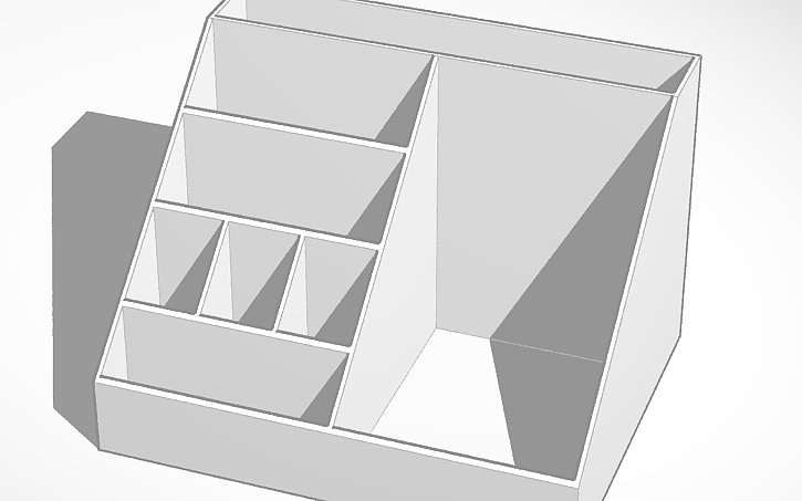 3D design organizer - Tinkercad