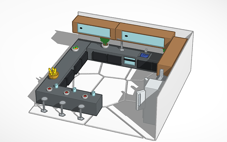 3D design Kitchen - Tinkercad