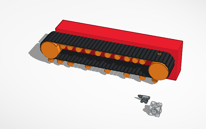 3D design Conveyer belt - Tinkercad