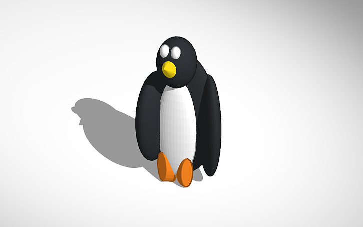 3D design Penguin | Tinkercad