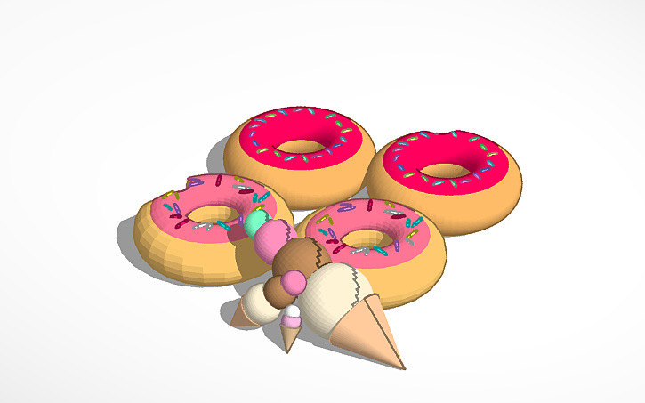 3D design YummyYum! Sweets! | Tinkercad