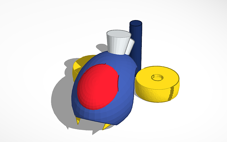 3D design tamabboh tinker toy | Tinkercad
