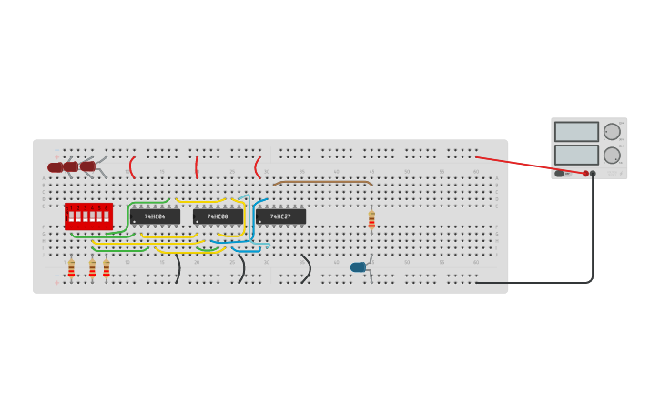 Circuit Design Circuito Combinacional 1 Tinkercad