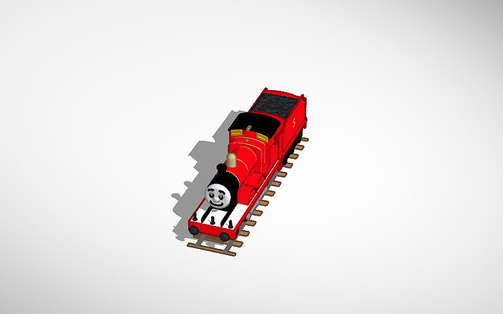 3D design NEW James The Red Engine. - Tinkercad