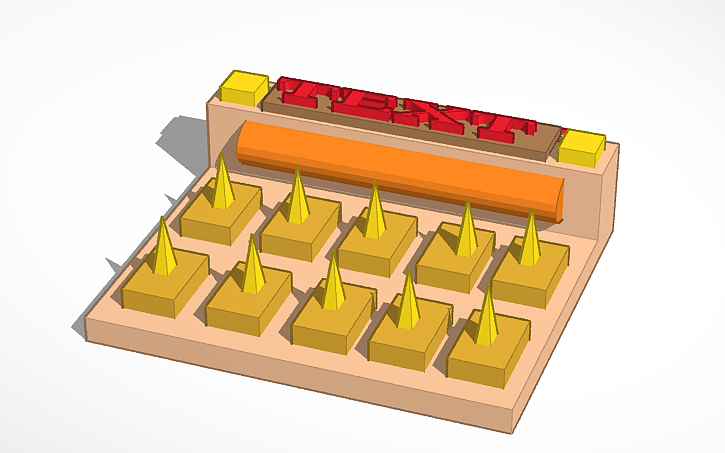 3D design CS:GO BOMBA - Tinkercad