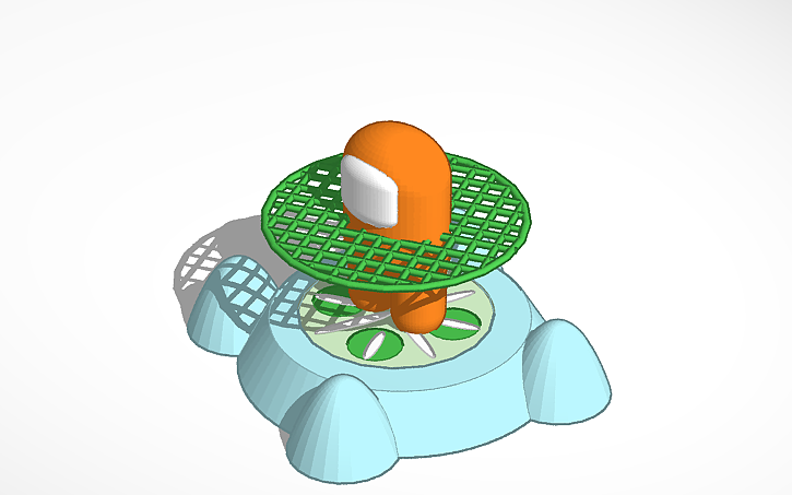 3D design AMONG US MEDBAY SCAN - Tinkercad