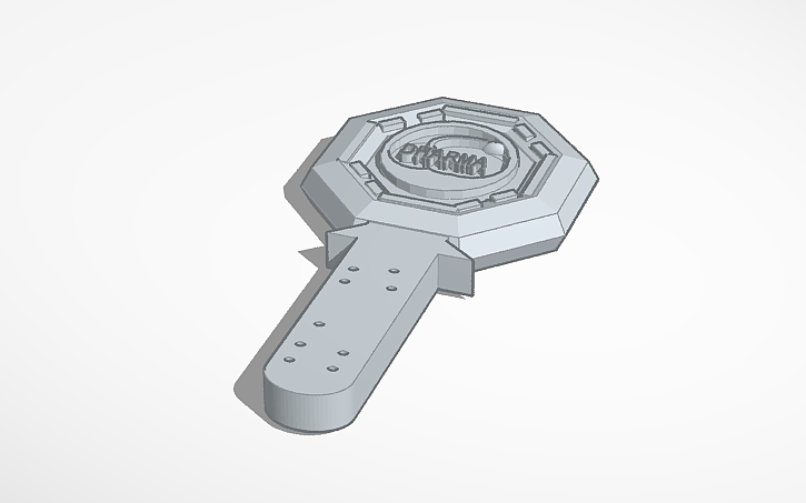 3D design Failsafe Key Lost - Tinkercad