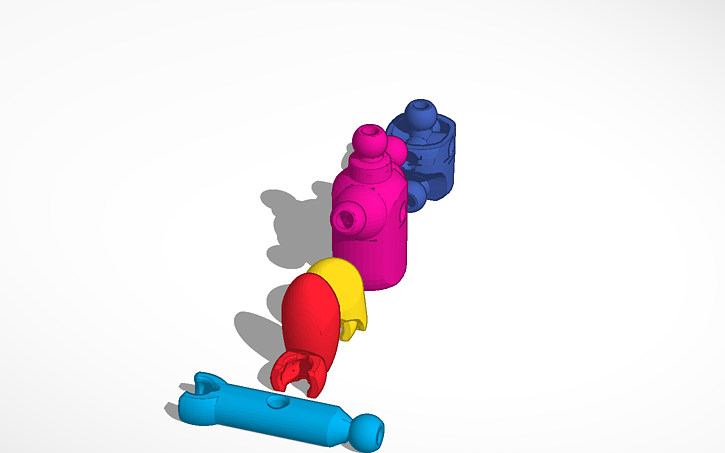 3D design body parts | Tinkercad