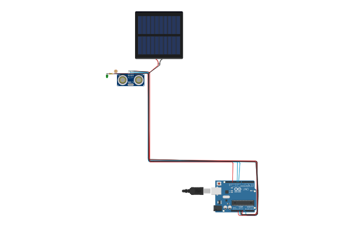 Circuit design Smart Street Light - Tinkercad