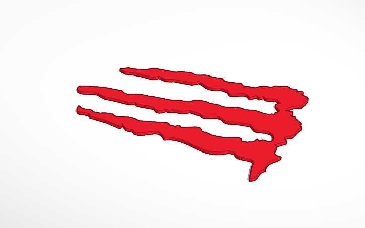 3D design Monster logo - Tinkercad