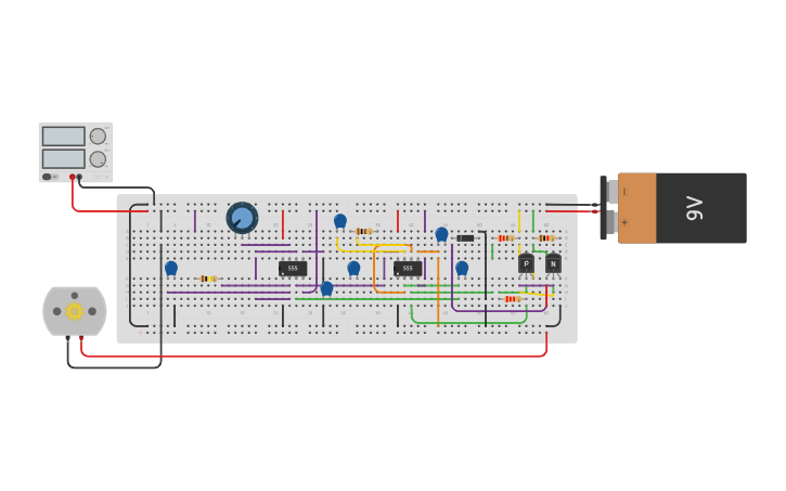 Circuit design Soft Start Circuit - Tinkercad