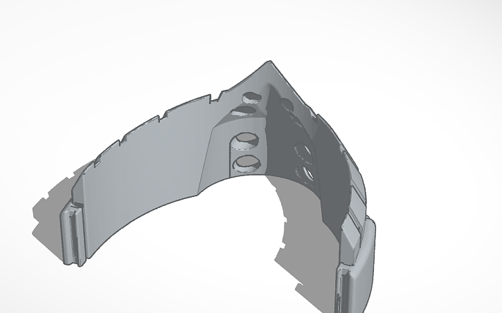 3D design deku mask ( my hero academia ) - Tinkercad