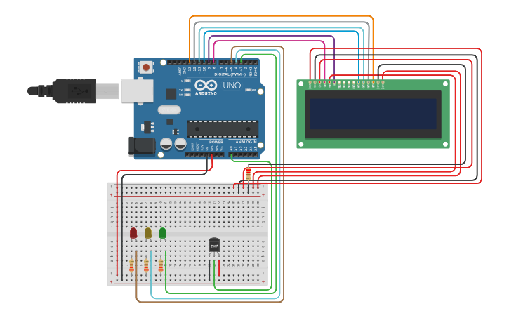 Circuit design FINAL PROJECT - Tinkercad