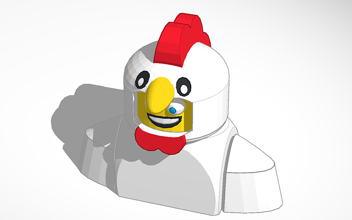 3D design Chicken Man | Tinkercad