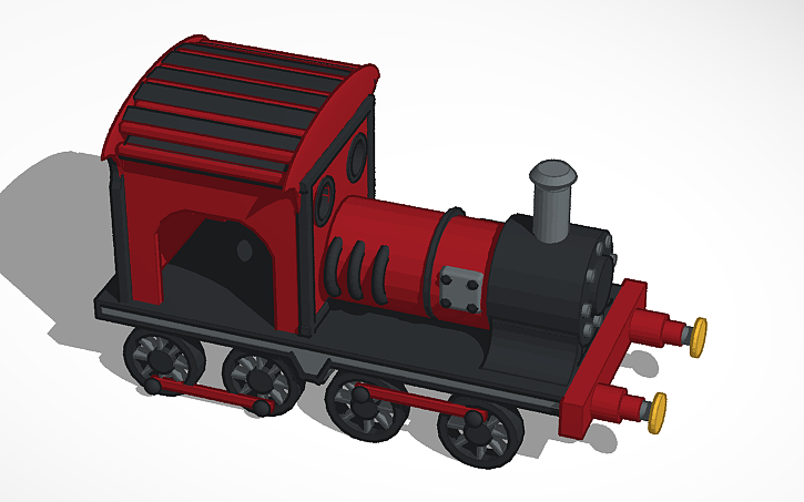 3D design Train - Tinkercad