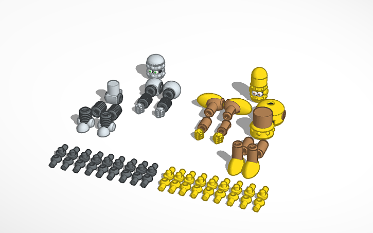 3D design Decoe and bocoe (sonic X) | Tinkercad