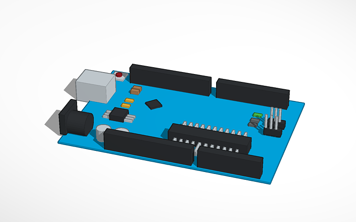 3d Design Arduino Uno Tinkercad