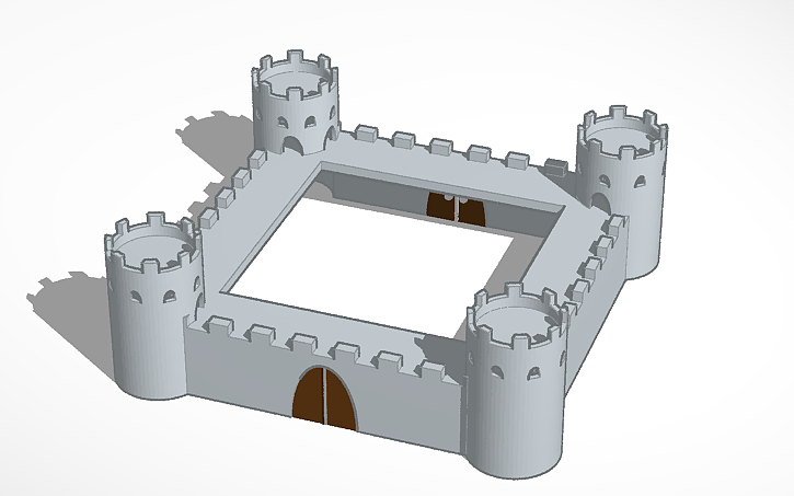 3D design Castle | Tinkercad