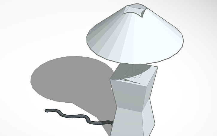 3d Design Lamp Tinkercad 