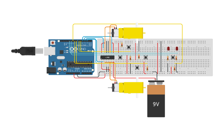 Circuit design Ejercicio clase 6_ Ana Aldana_ 5to Diseño | Tinkercad