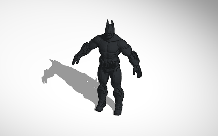 3D design batman - Tinkercad