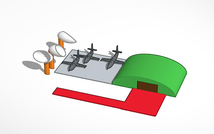 3D design Air force | Tinkercad