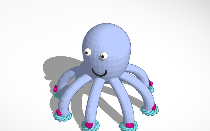 3D design octopuss - Tinkercad