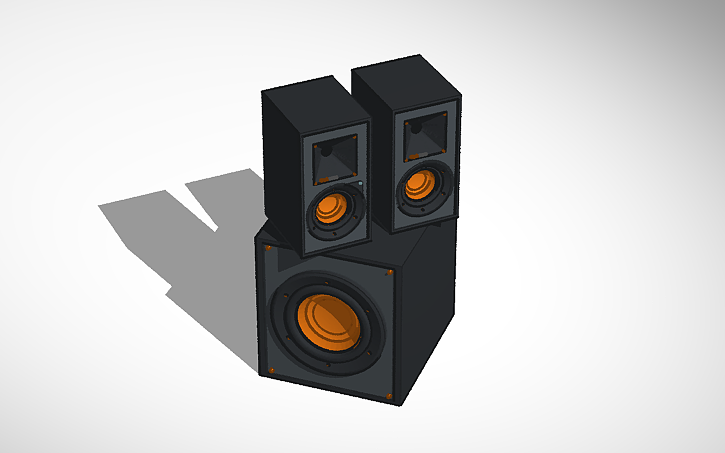 3D design Klipsch Speakers - Tinkercad