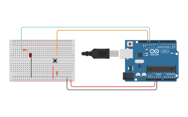 Circuit design EEPROM | Tinkercad