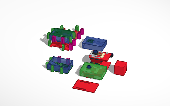3D design ESP32 Cam esp32Cam - Tinkercad