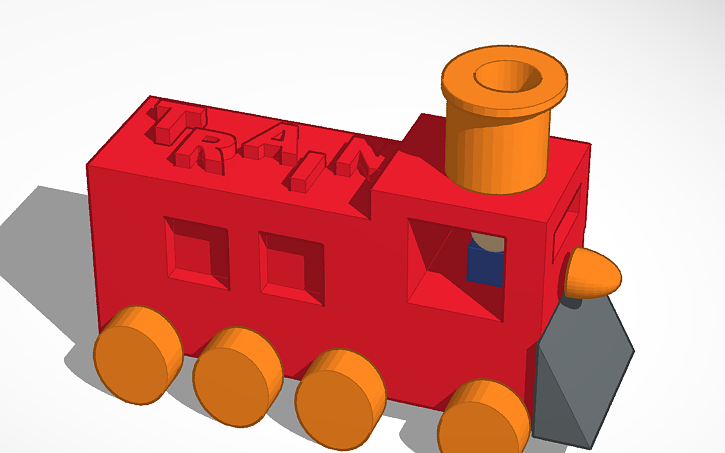 3D design Train | Tinkercad