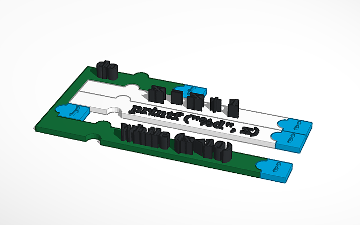 3D design Placa do-while | Tinkercad