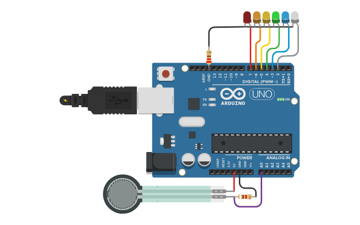 Circuit design Kelompok__ - Tinkercad