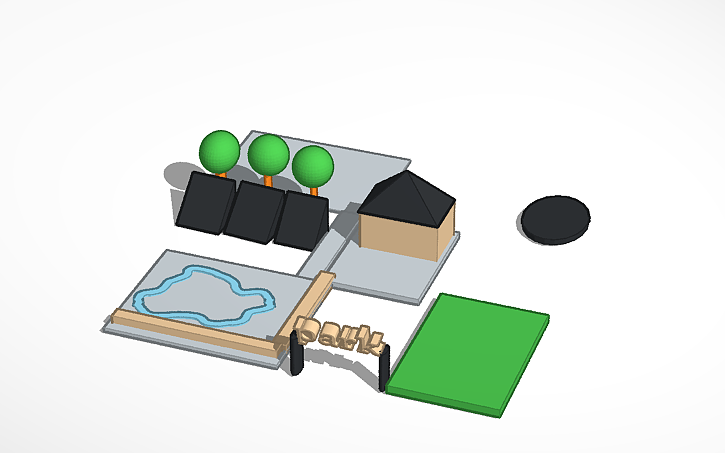 3D design projet maji i oli - Tinkercad